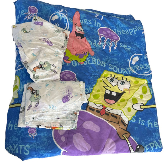 Nickelodeon | Bedding | Vintage 20 Spongebob Squarepants Comforter Full ... Nickelodeon | Bedding | Vintage 20 Spongebob Squarepants Comforter Full ...